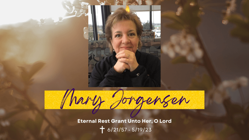 Mary Jorgensen - May She Rest In Peace - Spirit Catholic Radio : Spirit ...